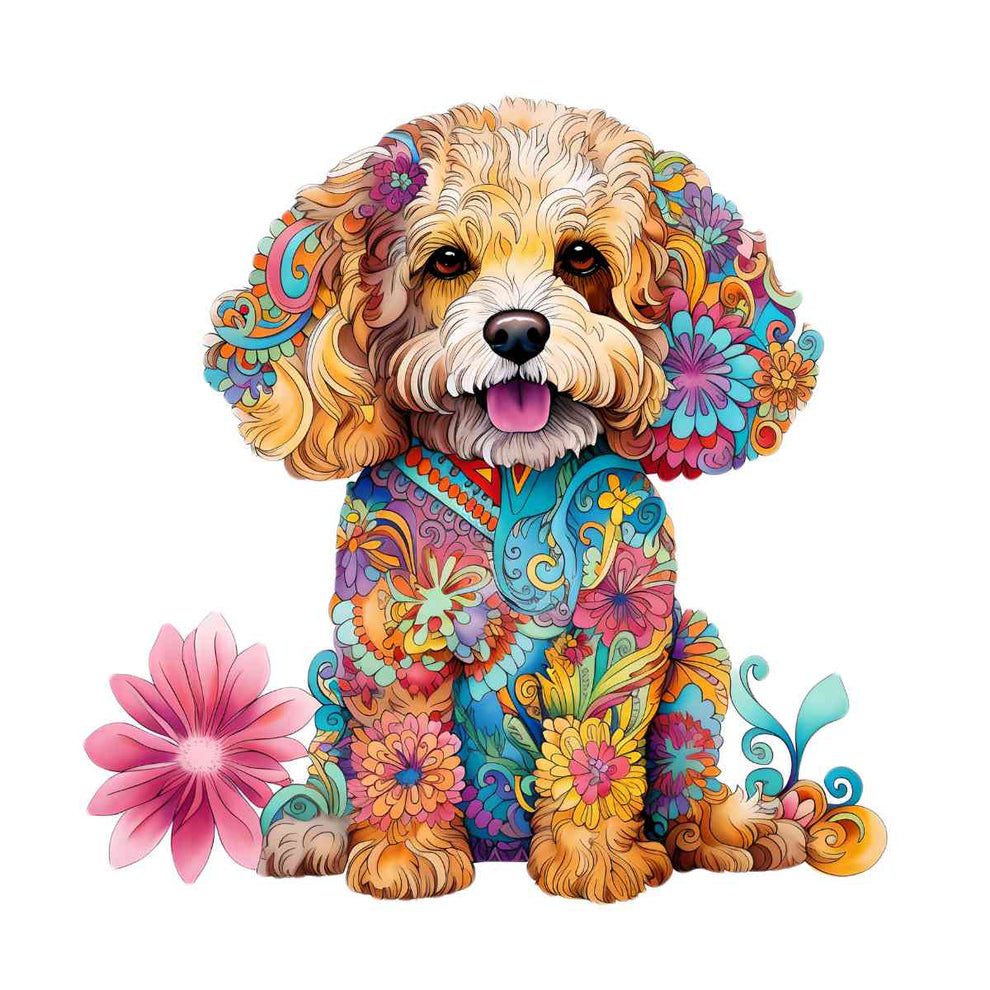 Cavapoo Dog - Jigsaw Puzzle