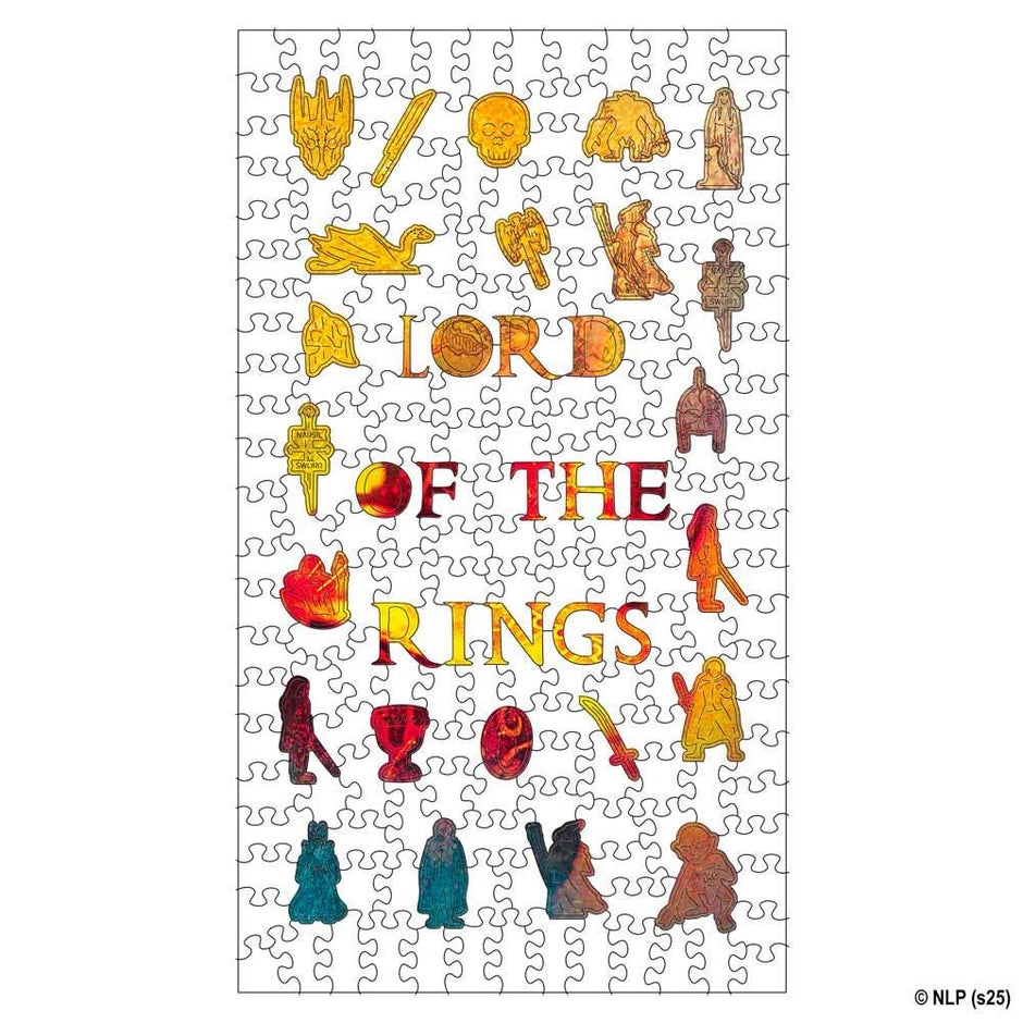 The Lord Of The Rings Wooden Jigsaw Puzzles - Officially Licensed