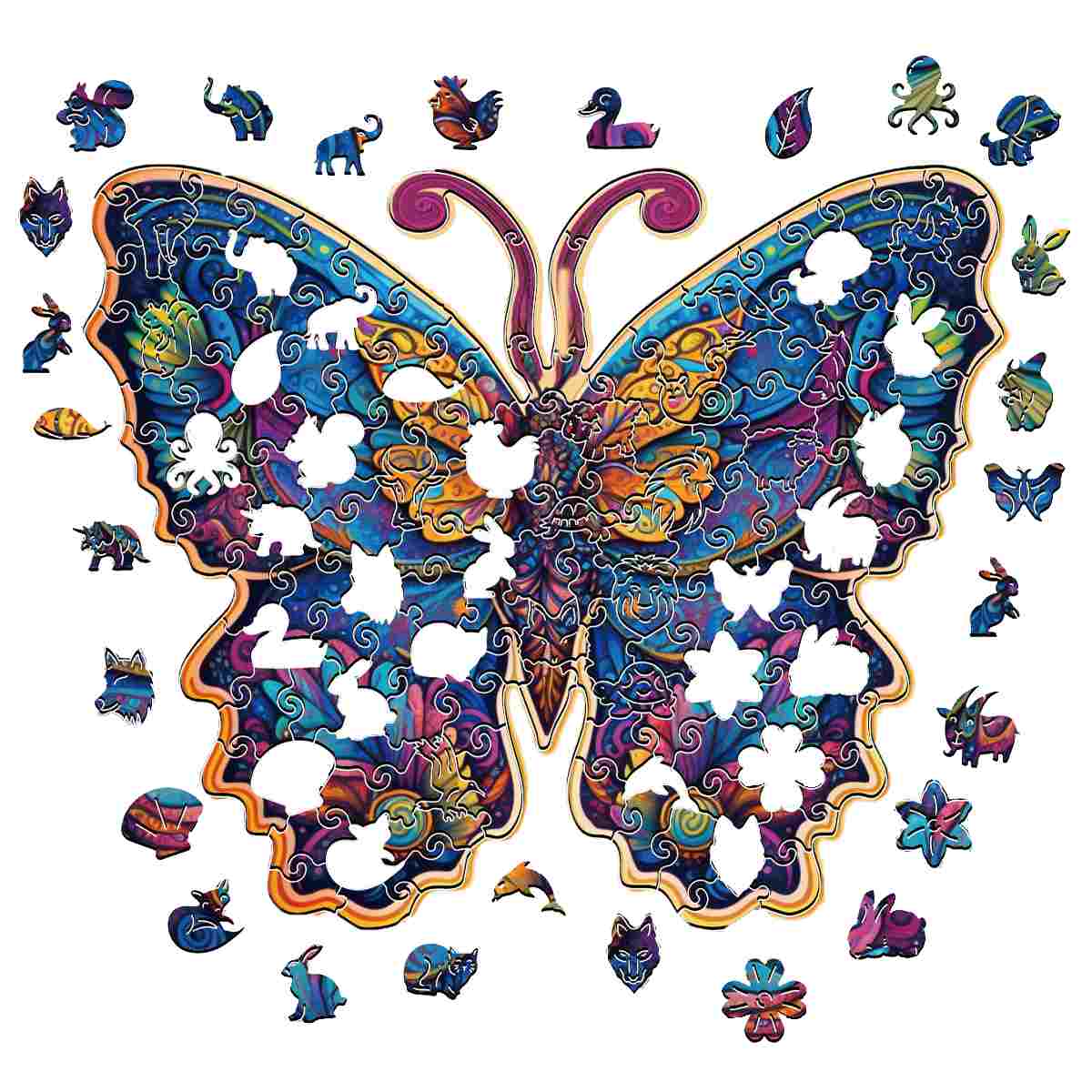Galaxy Butterfly - Jigsaw Puzzle